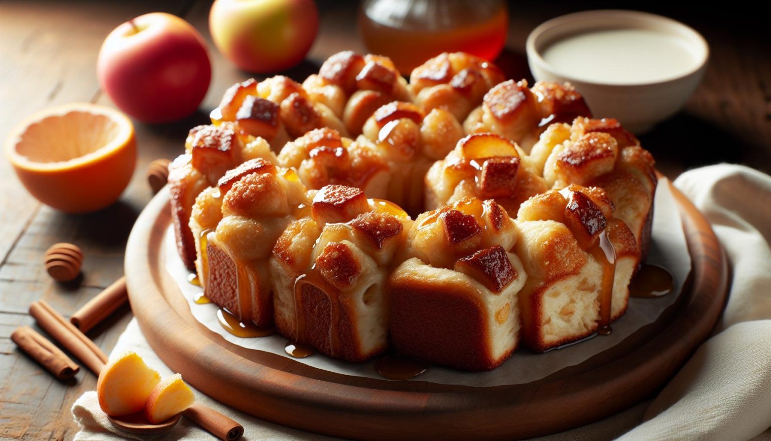 Monkey Bread Small Recipe: Bite-Sized Sweet Pull-Apart Bread To Share ...
