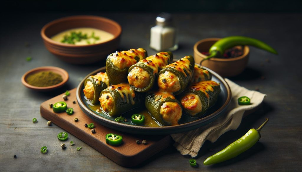 Cheesy Chicken Stuffed Green Chilies: Bold Flavors, Surprisingly Simple ...